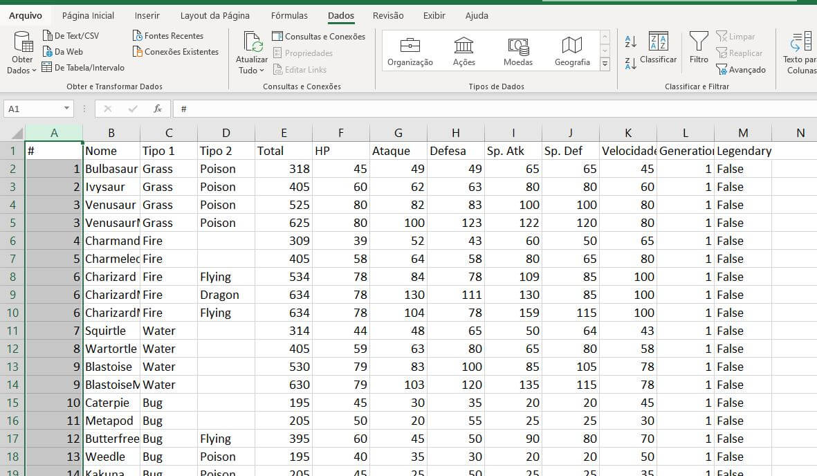 Tipos de Dados no Excel Parte 2 – Ler arquivos CSV - Minhas Planilhas